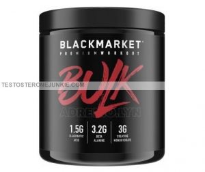 Blackmarket AdreNOlyn Bulk Pre-Workout and Testosterone Booster Review ...