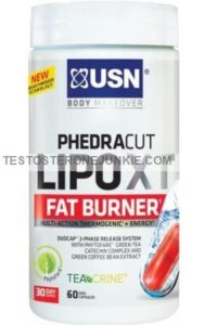 My USN Phedracut Lipo XT Fat Burner Review • T E S T O S T E R O N E J ...
