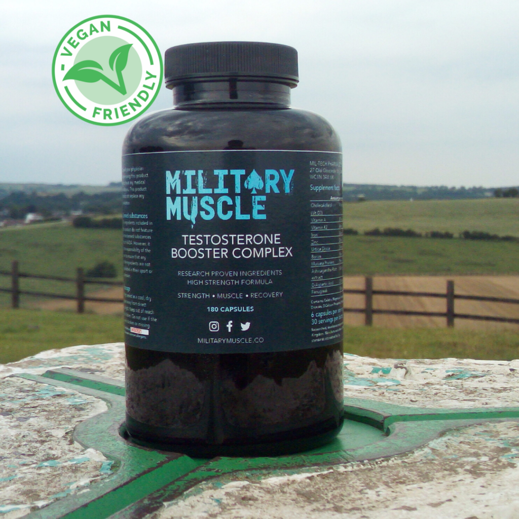 Military Muscle Testosterone Booster Review: The 1st vegan T-Booster?